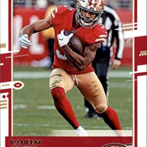 2020 Donruss #16 Raheem Mostert San Francisco 49ers NFL Football Card NM-MT