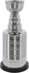 wayne grezky edmonton oilers autographed replica stanley cup with "4 cups" inscription - limited edition of 99 - upper deck - autographed stanley cup replicas