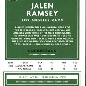 2020 Donruss #146 Jalen Ramsey Los Angeles Rams NFL Football Card NM-MT