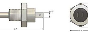 Wholesale Sensors Replacement for Pentair 42001-0053S Heater Thermistor for Pool & Spa Electrical Systems 12 Month Warranty