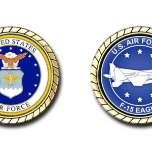 F-15 Eagle Challenge Coin - Officially Licensed