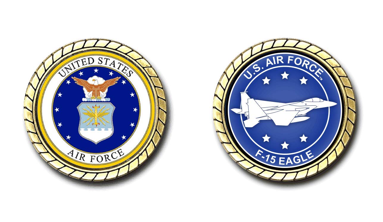 F-15 Eagle Challenge Coin - Officially Licensed