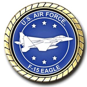 F-15 Eagle Challenge Coin - Officially Licensed