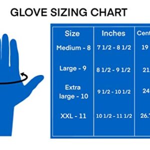 GlovBE 12 Pairs Mechanic Work Gloves, Oil & Gas Resistant Nitrile Coating, Grey (Large)