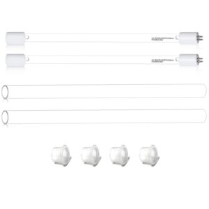 replacement set for geekpure 12 gpm uv water filter– pack of 8