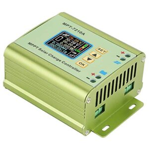 Solar Panel Charge Controller, MPT-7210A Aluminum Alloy LCD Display MPPT Solar Panel Charge Controller Lithium 24V / 36V / 48V / 60V / 72V Battery Charge Controller