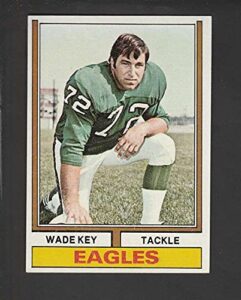 1974 topps #296 wade key nm-mt philadelphia eagles football