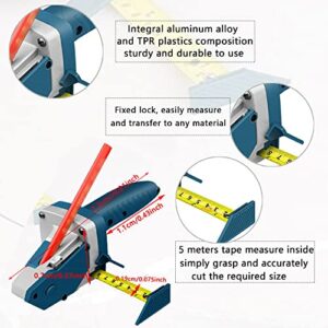 Usoway ,Gypsum Board Cutting tool Drywall Cutting Artifact Tool with Scale toohr Woodworking Scribe Woodworking Cutting board tools(2 pack