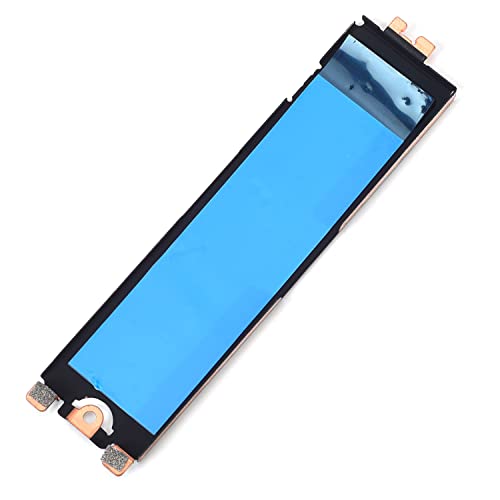 Slot 2 M.2 SSD Hard Drive Heatsink Cover with Thermal for Dell XPS 15 9520 9510 9500, Dell XPS 15 9520 9510 SSD Heatsink P/N: 04TW9C 4TW9C 3JJDG 03JJDG, for SSD-R