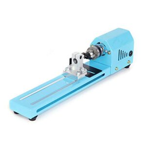 denestus mini wood lathes multi metal mini lathe cnc polisher wood model making drilling milling machine tool 150w for diy grinding drill art woodworking