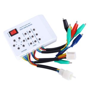 oumefar brushless motor controller 115x80x26mm e-bike testing device electric brushless motor controller electro car e-bike scooter detector 9v battery electric car motor tester