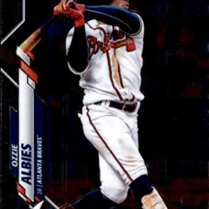 2020 Topps Chrome #62 Ozzie Albies Atlanta Braves MLB Baseball Card NM-MT