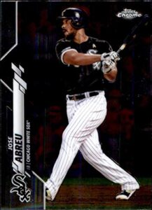 2020 topps chrome #66 jose abreu chicago white sox mlb baseball card nm-mt