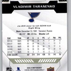 2020-21 Upper Deck MVP #54 Vladimir Tarasenko St. Louis Blues NHL Hockey Trading Card