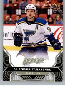 2020-21 upper deck mvp #54 vladimir tarasenko st. louis blues nhl hockey trading card