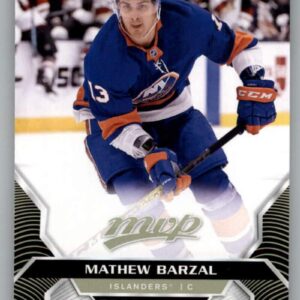 2020-21 Upper Deck MVP #173 Mathew Barzal New York Islanders NHL Hockey Trading Card