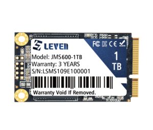 leven jms600 msata ssd 1tb 3d nand sata iii 6 gb/s, msata (30x50.9mm) internal solid state drive