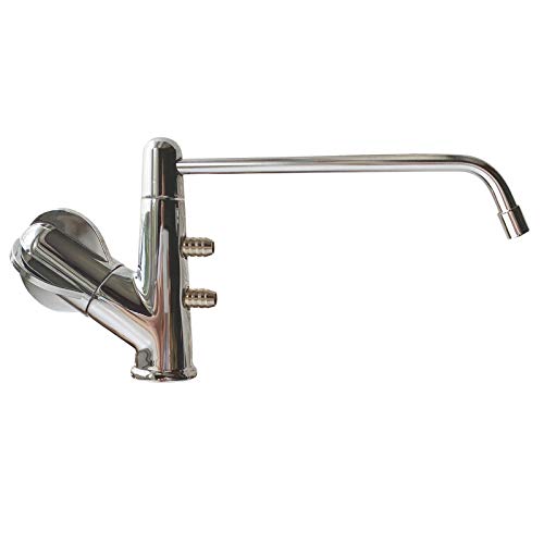 Rhorawill Alkaline Water Ionizer Faucet Tap, Chrome Plated, Specialized for Electrolysis Water Machine