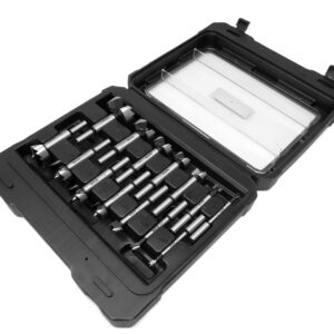 WEN FB5114 14-Piece Forstner Bit Set with Carrying Case