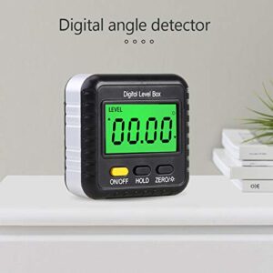 GoolRC Digital Angle Finder Gauge 360 Degree Mini Digital Protractor Inclinometer Magnetic Angle Cube Electronic Level Box with LCD Display for Construction Automobile Repair Carpenter Craftsman Home