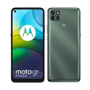 motorola moto g9 power dual-sim 128gb rom + 4gb ram (gsm only | no cdma) factory unlocked android smartphone (metalic grey) - international version