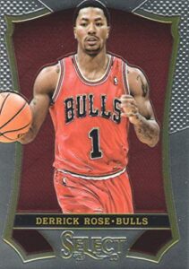 2013-14 panini select #132 derrick rose chicago bulls basketball card