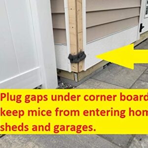 Pestplug - 10 Feet Stainless Steel Wool/Garland DIY Kit/Gap Blocker to Keep MIce & Rodents Out. Does NOT Rust! Fill Fabric, Plug Holes, Siding, Pipes in Homes, Garages, Farm Buildings, RV's