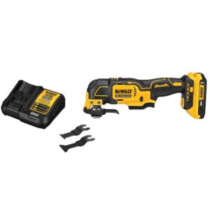 dewalt dcs354d1 atomic 20v max* brushless cordless oscillating multi-tool kit