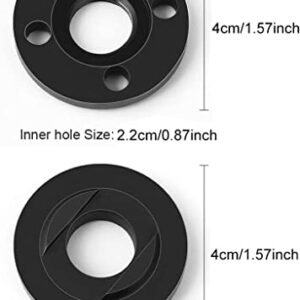 Angle Grinder Flange Nut for Dewalt Ryobi Milwaukee Makita Black & Decker 193465-4 224399-1 224568-4 Metal Lock Nut Kit (2/Pack)