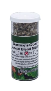 2,000 live adult predatory mite mix - special blend mix - triple blend mix