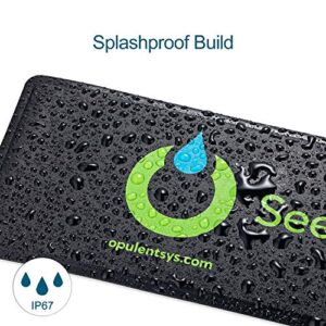 OPULENT SYSTEMS 3"x20" Durable Waterproof Seedling Warming Heat Mat Seed Starting Plant Hydroponic Heating Pad for Indoor Seedling and Germination