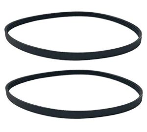 hasmx 2-pack 24" length drive belts for sears craftsman band saw models 119.224000, 119.224010, 351.224000 replaces part numbers 1-jl20020002, jl20020002, 29502.00