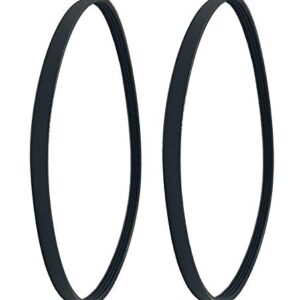 HASMX 2-Pack 24" Length Drive Belts for Sears Craftsman Band Saw Models 119.224000, 119.224010, 351.224000 Replaces Part Numbers 1-JL20020002, JL20020002, 29502.00