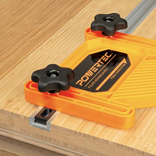 POWERTEC 71568 Aluminum Miter T-Track with Miter T-Bar, 32-Inch