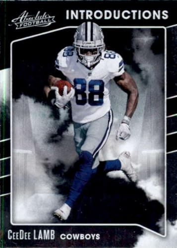 2020 Absolute Retail Football Introductions #6 CeeDee Lamb Dallas Cowboys Official NFL Trading Card by Panini America