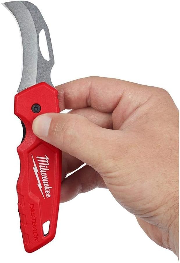 MILWAUKEE'S Tool 48-22-1525 Fastback Hawkbill Folding Knife