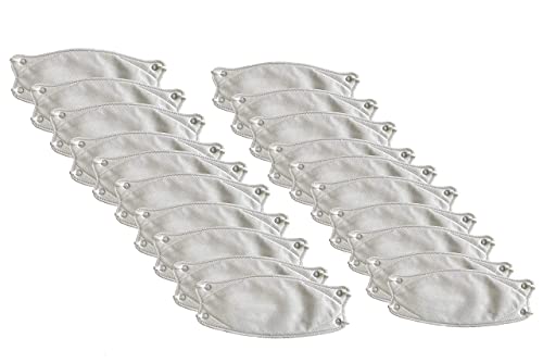 FILTI 10 Pack Disposable Respirator, MERV 16 Nanofiber Technology 6-Layer Filter Protection - Comfortable, Breathable|MADE IN USA - White