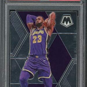 LeBron James 2019 Panini Mosaic Basketball Card #8 Graded PSA 10 GEM MINT