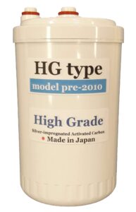 kuraray chemical japan japan made hg type high grade compatible original model water filter for sd501(not compatible with hg-n type after 2011 model)