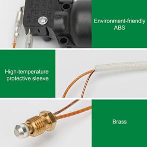 Coolrunner Gas Patio Heater Repair Replacement Parts Outdoor Heaters Safety Kits Thermocouple (M8 x1) and FD4 Dump Switch for Propane Gas Patio Heater