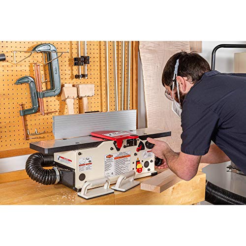 Shop Fox W1876 6" Benchtop Jointer with Spiral-Style Cutterhead