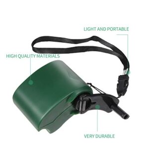 BESPORTBLE Portable Generator Inverter Outdoor Multifunction Manual Crank Generator Emergency USB Charger Generator for Emergency Survival Camping Field Works Green