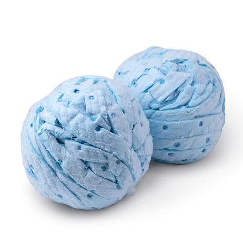 Scum and Oil Absorbing Mesh Super Balls - Absorbs Scum from Pools, Spas and Hot Tubs - 2 Pack