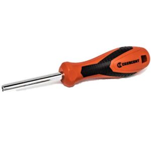 crescent 1/4" drive dual material bit holding screwdriver handle - crw25c