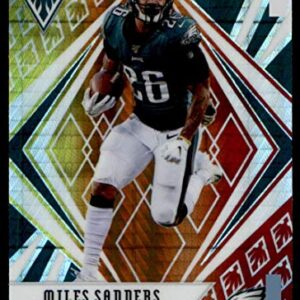 Football NFL 2020 Panini Phoenix Fire Burst #75 Miles Sanders Eagles