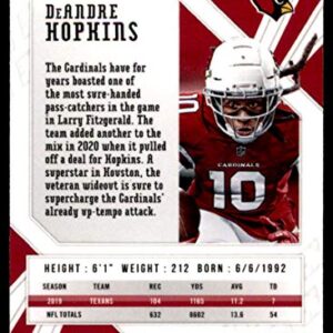 Football NFL 2020 Panini Phoenix Fire Burst #24 DeAndre Hopkins Cardinals