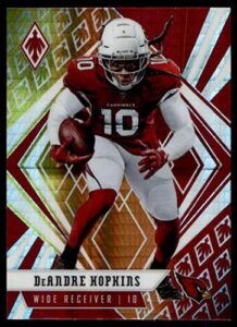 football nfl 2020 panini phoenix fire burst #24 deandre hopkins cardinals