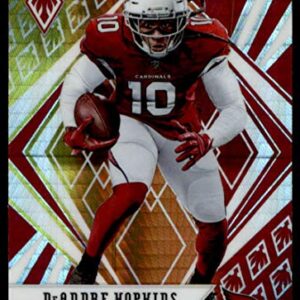 Football NFL 2020 Panini Phoenix Fire Burst #24 DeAndre Hopkins Cardinals