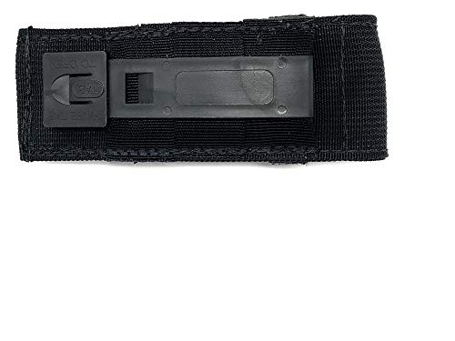 Rainbow of California Utility/Pocket Knife Tactical Sheath.Fits up to 4 3/4” Knife w/Malice Clip. Black. Made in USA