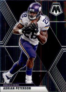 2020 panini mosaic #132 adrian peterson minnesota vikings football card